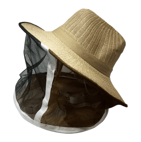Straw Hat/Veil Combo - Rocky Mountain Bee Supply